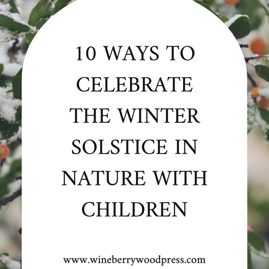 Winter Solstice Nature Activities for Kids – Wineberry Wood Press