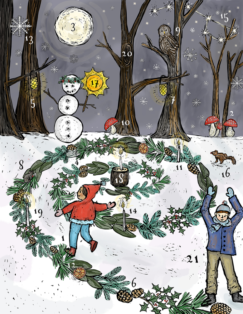 2025 Winter Solstice Countdown Calendar – Wineberry Woods